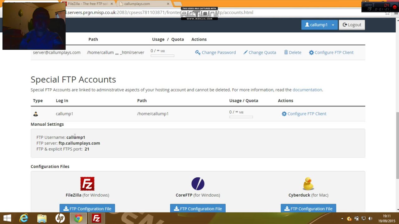 Web Tutorial - How to login to your FTP account - YouTube