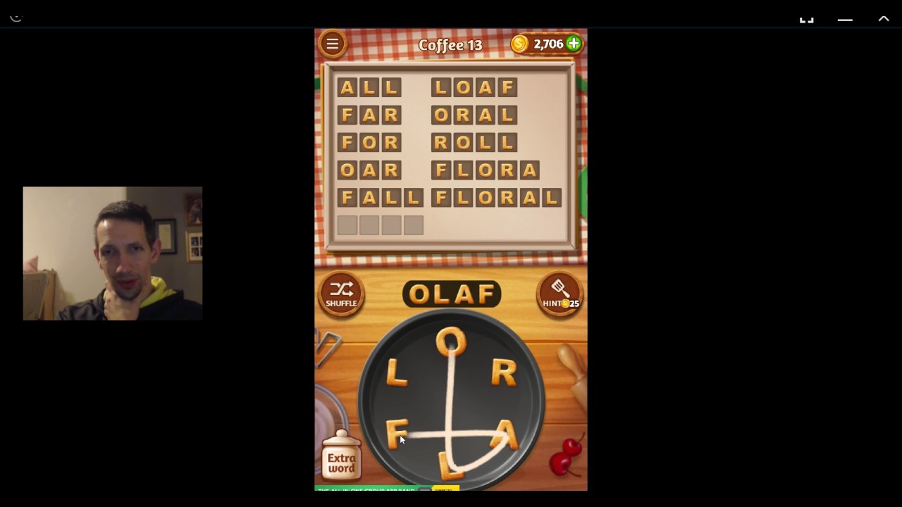 Word Cookies, Commis Chef, Coffee level 13 - YouTube