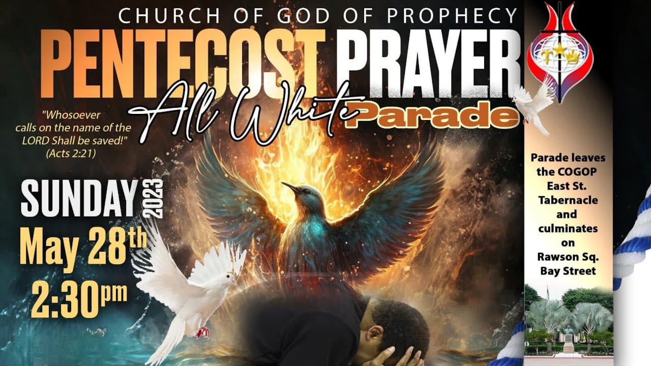 Pentecost All White Prayer Parade. - YouTube