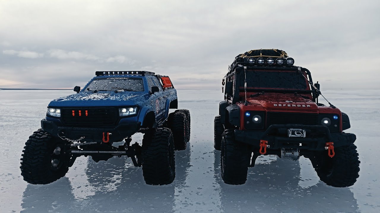 Land Rover 4WD & Pickup 6WD RC Journey Trucks #traxxas #crossrc - YouTube