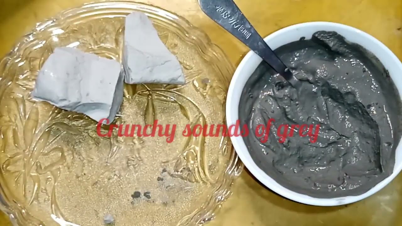 Grey paste with grey relaxing sounds - YouTube