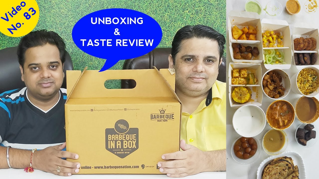 Barbeque Nation - Veg. Barbeque in a Box Review + Unboxing ...