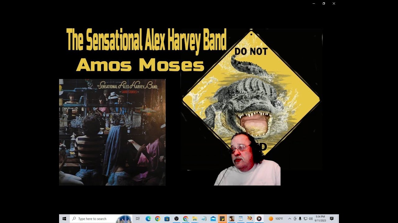 The Sensational Alex Harvey Band - Amos Moses a Cajun hunting alligators - YouTube