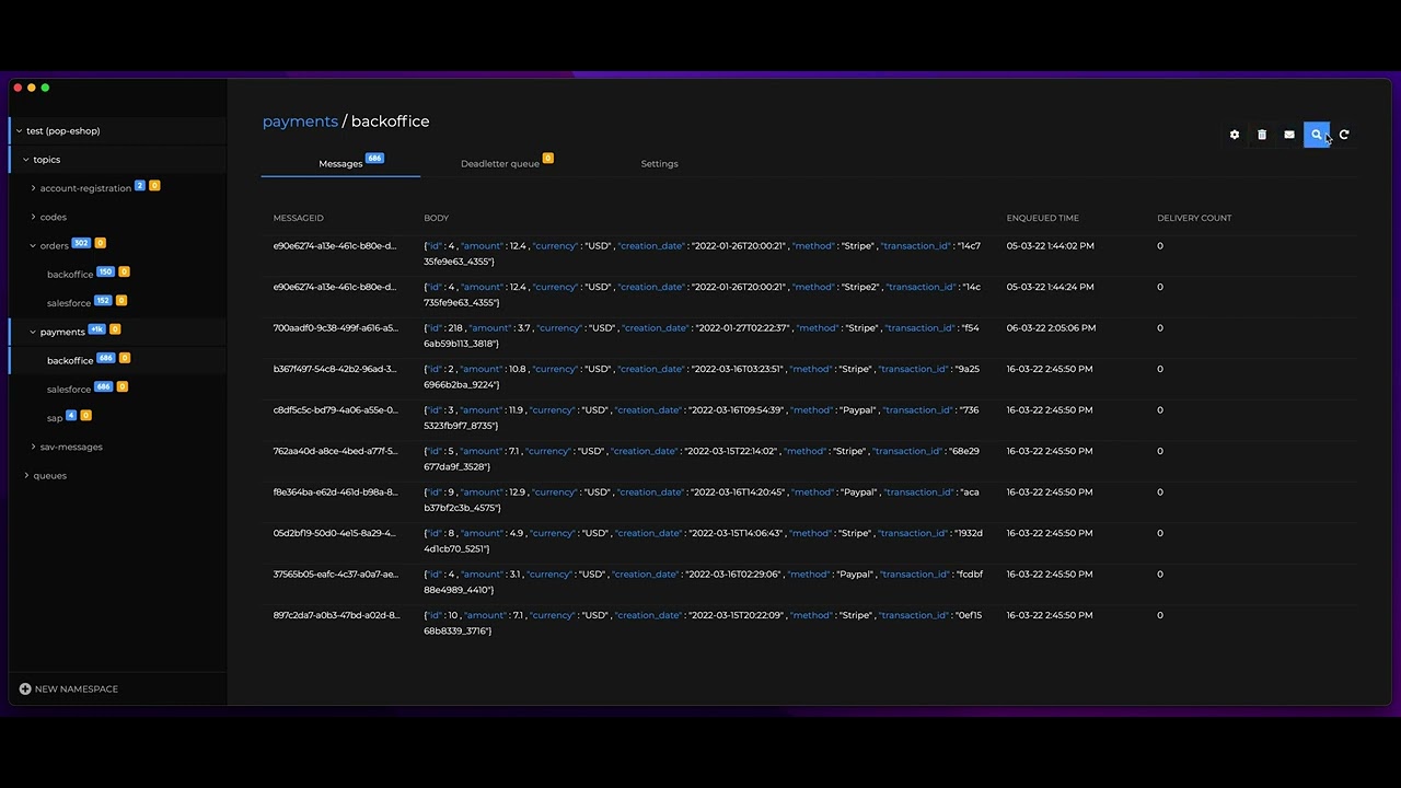 Superbus - a macOS app for azure service bus - demo - YouTube