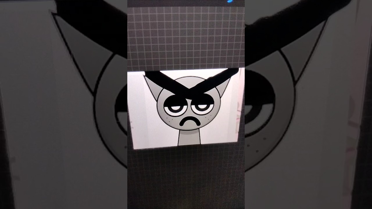 Wenda : Please. Gray : No!! #sprunki #art - YouTube