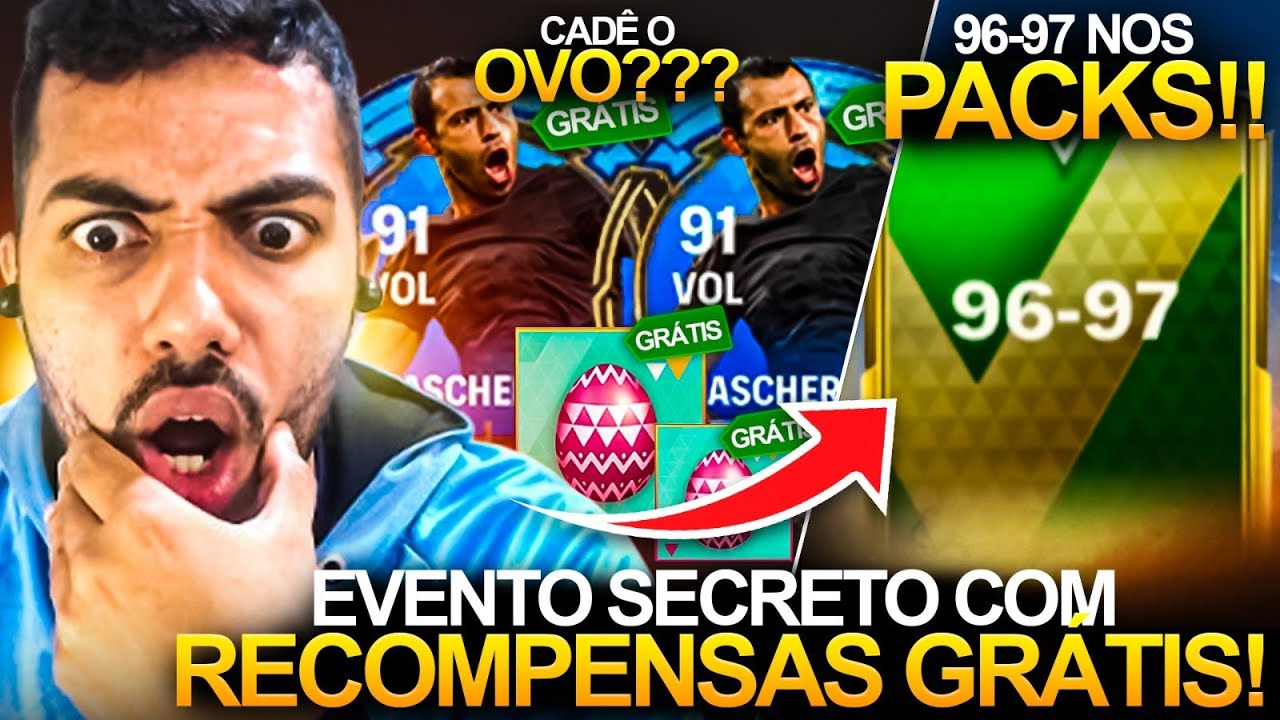 GER 96/97 FREE NOS PACKS! 😱 EVENTO SECRETO COM PRESENTE GRÁTIS ...