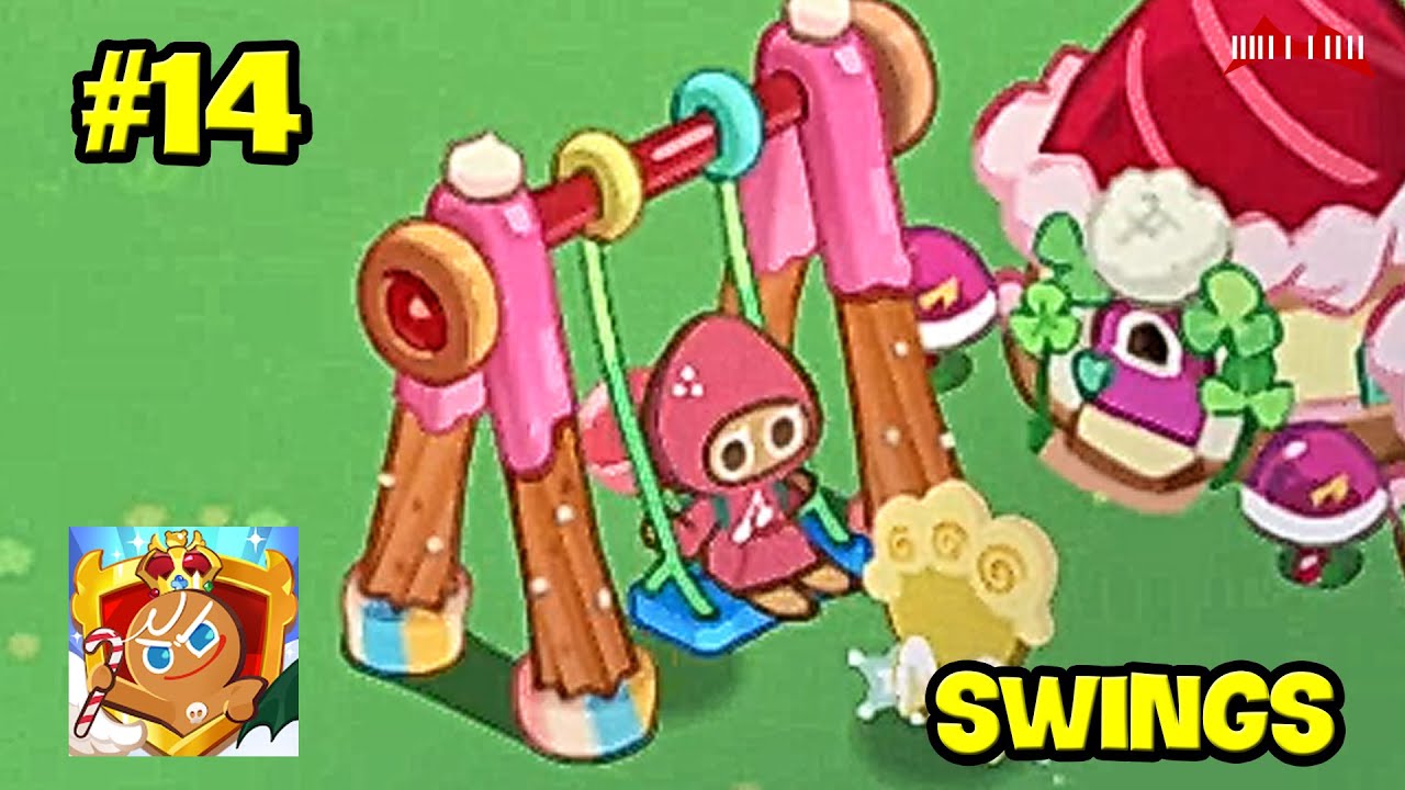 How to Get Strawberry Cookie Riding the Swings - Cookie Run: Kingdom ...