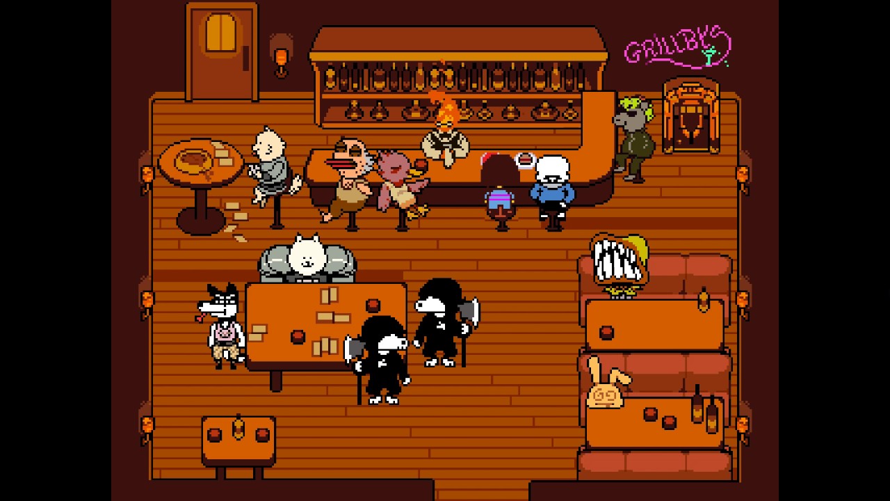 Undertale - Bar food - YouTube