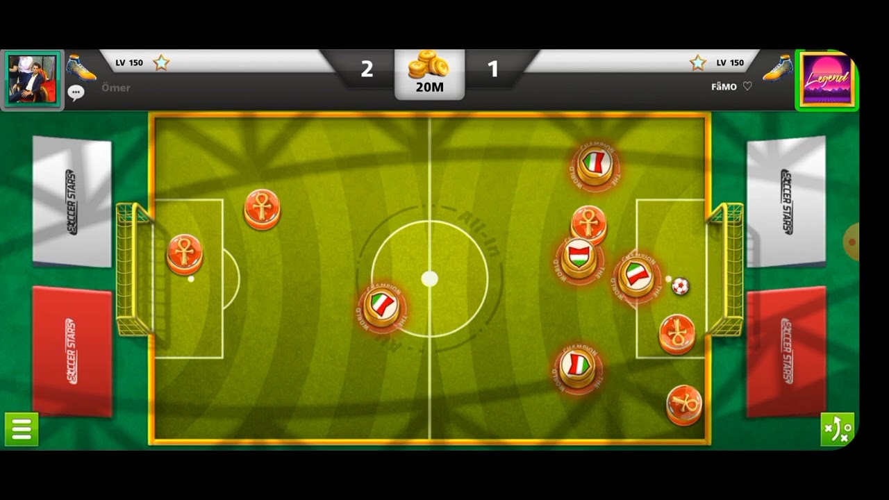 Soccer Stars Gameplay All-In 20M #95 - YouTube