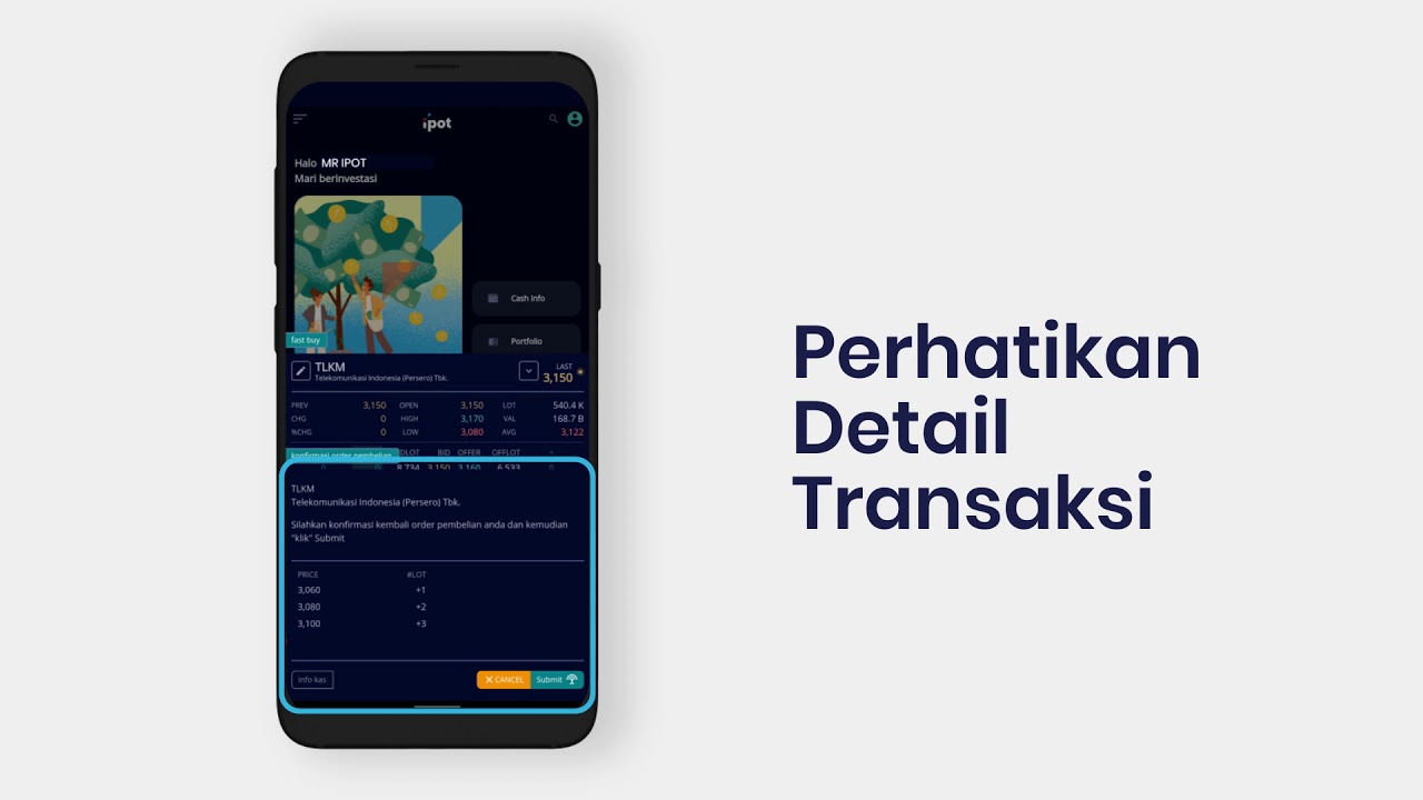 IPOT: Tutorial Fast Buy - YouTube