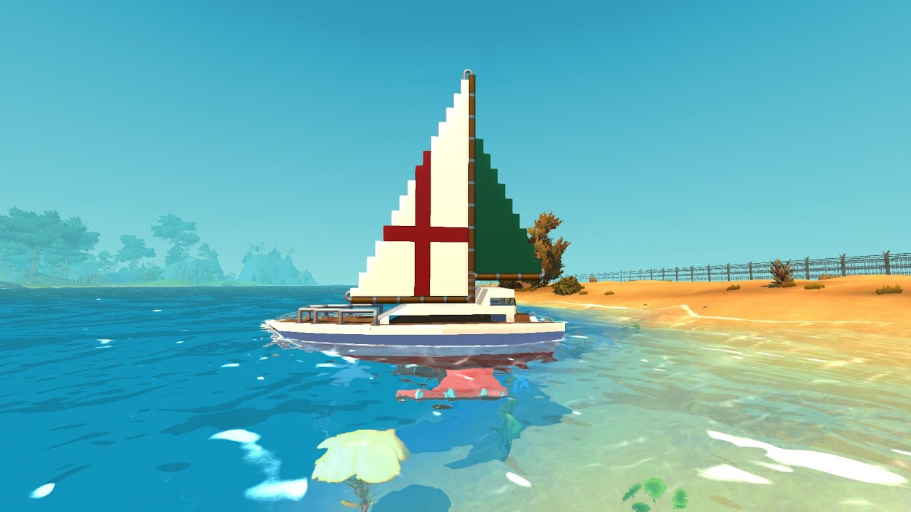 Scrap Mechanic | sailboat time-lapse build | ep1 - YouTube