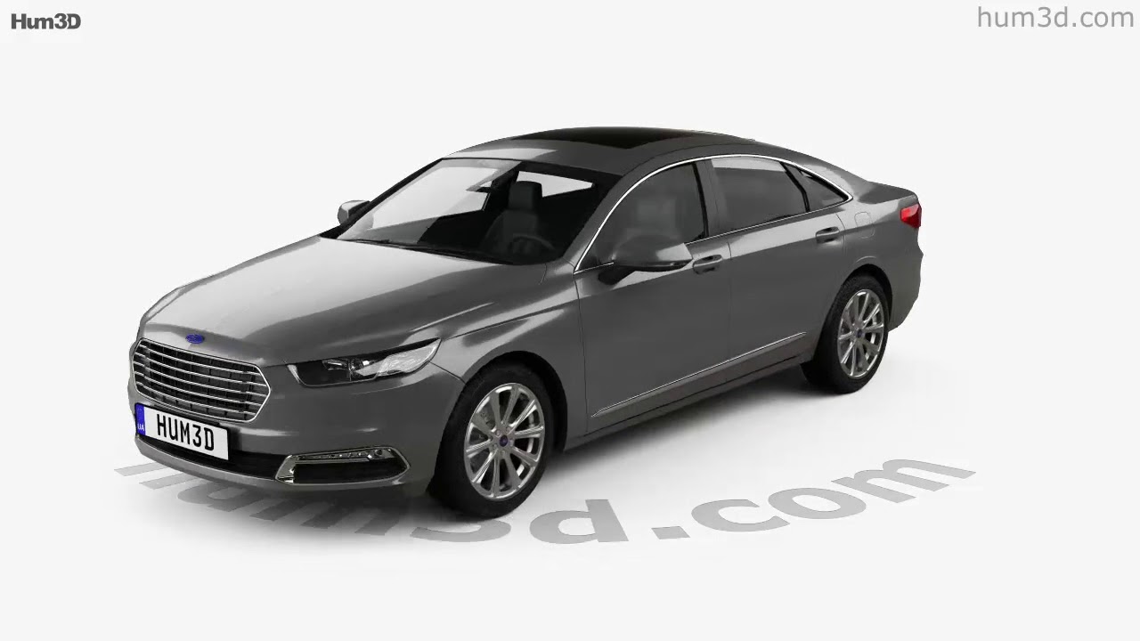 Ford Taurus CN-spec 2018 3D model by 3DModels.org - YouTube