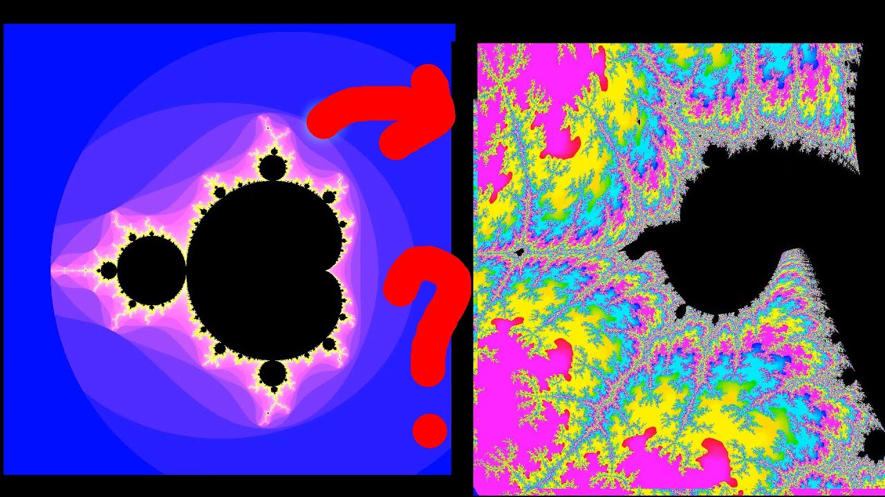 Me trying into fractals | Mandelbrot fractal - YouTube