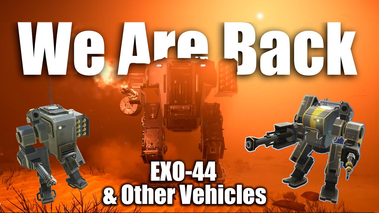 VEHICLES In Helldivers 2: EXO-44 MECH IS BACK - YouTube