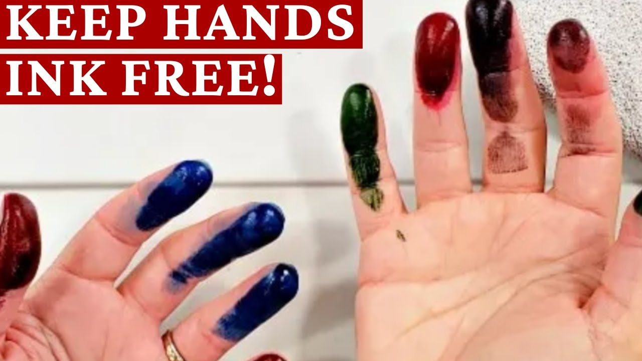 Ink Everywhere? Keep Hands Ink-Free With These 2 Tips! - YouTube