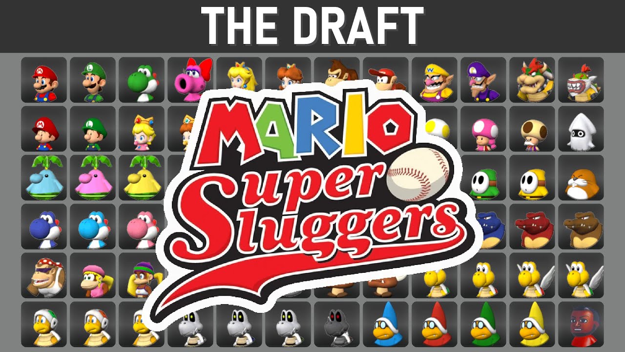 The Draft - Mario Super Sluggers Tournament 2024 - YouTube