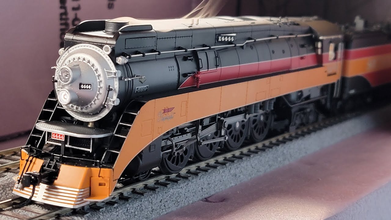4444 Transporting Passengers. #train #railway #modelrailroad #steam ...