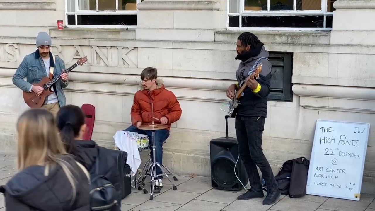Chic - Good Times cover by The High Points feat. guest bassist - YouTube