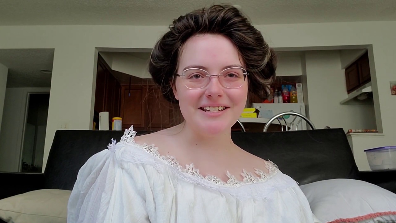 Edwardian Gibson Girl - Hair Tutorial - YouTube