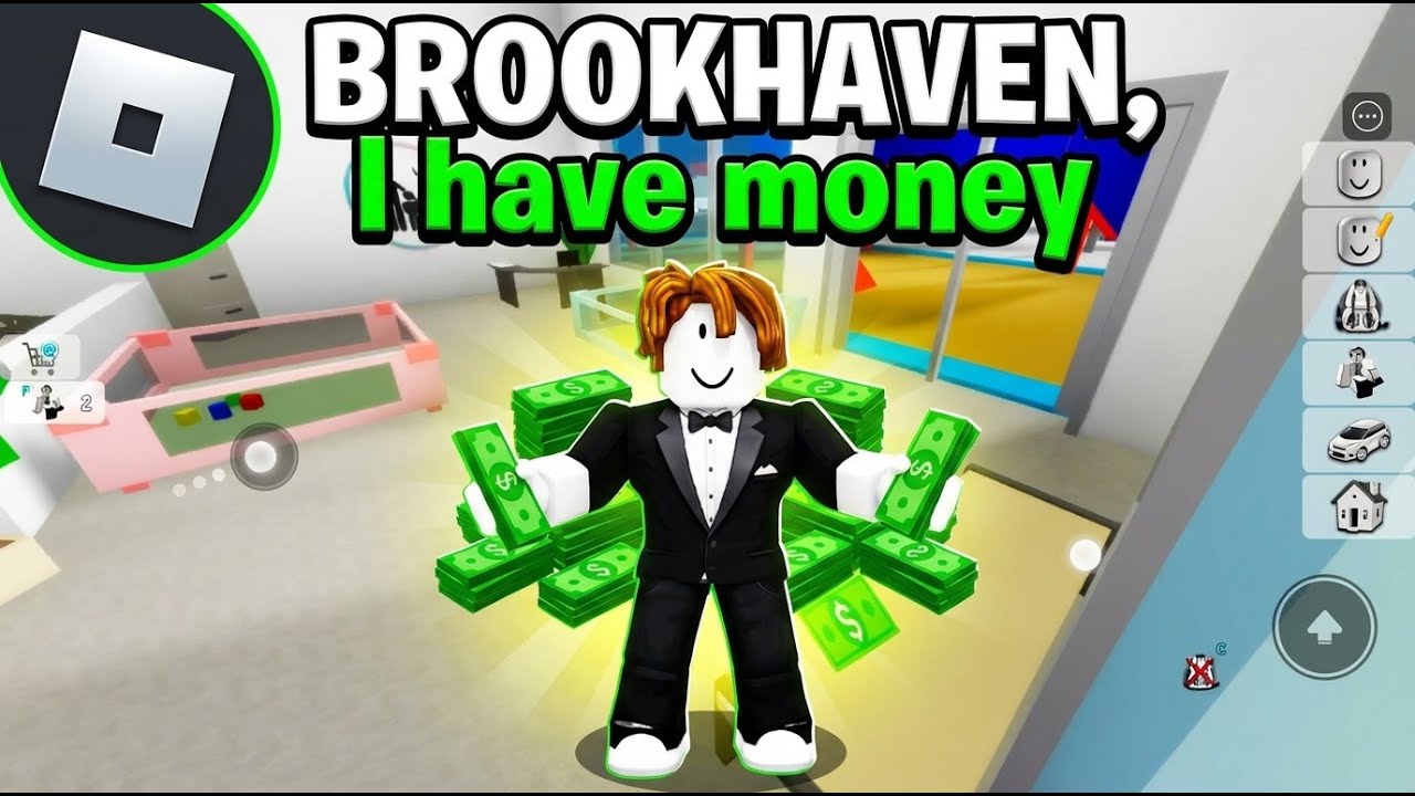 BROOKHAVEN, I have money | Roblox | Gameplay, No Commentary, Android ...