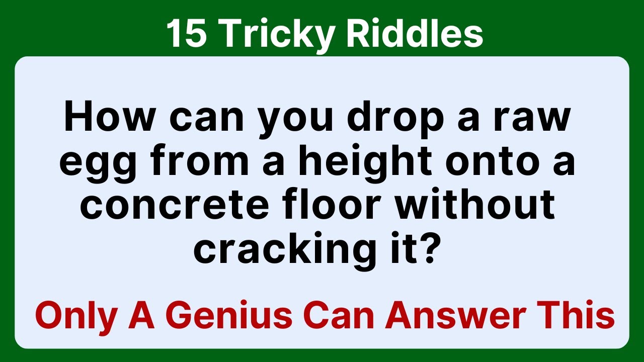 Mind-Bending Riddles Quiz, Challenge Your Wits and Sharpen Your Brain ...