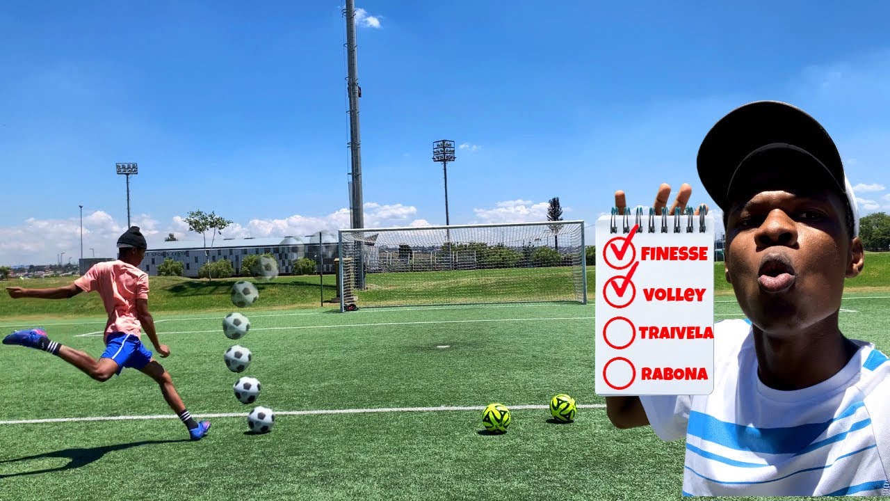 SCORING ONE AMAZING GOAL WITH EVERY TECHNIQUE - YouTube