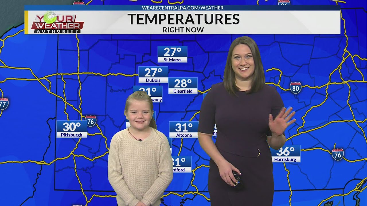Weather Kid Wednesday: Melanie - YouTube