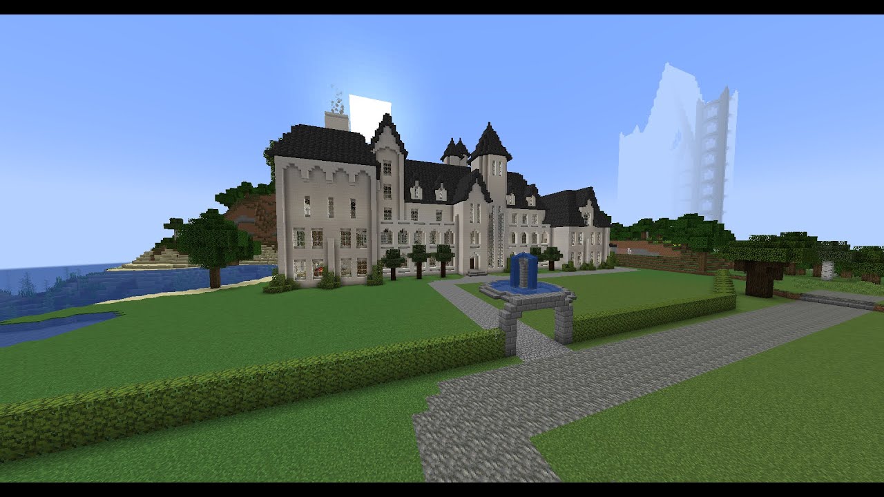 Minecraft Realm House Tour #1 | Gatsby Manor - YouTube