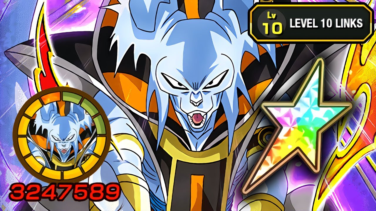 100% TUR PHY WHIRUS WITH LEVEL 10 LINKS SHOWCASE! Dragon Ball Z Dokkan ...