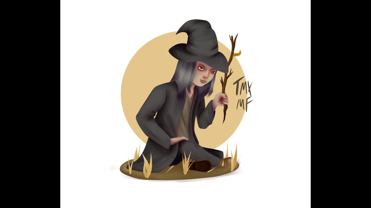 Drunken Wizard speed painting - YouTube