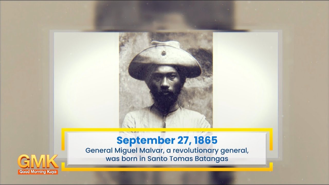 General Miguel Malvar, a Revolutionary General, Was Born in Santo Tomas ...