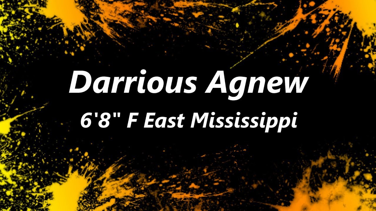 2019 Darrious Agnew 6'8" F Highlights - YouTube