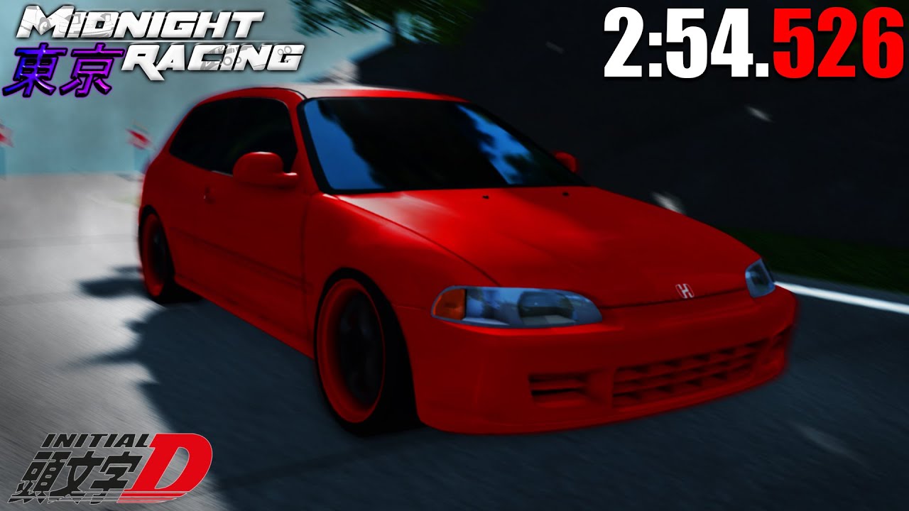 (OUTDATED) Honda Civic EG6 Downhill 2:54 in Mt.Otsuki - Roblox Midnight ...