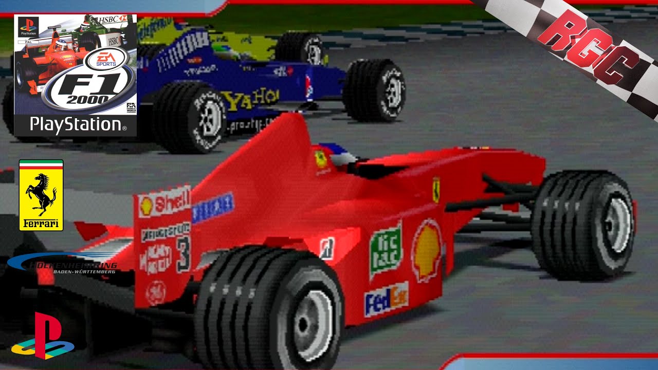 F1 2000 | Ferrari / Schumacher | Hockenheim / German GP | PlayStation ...