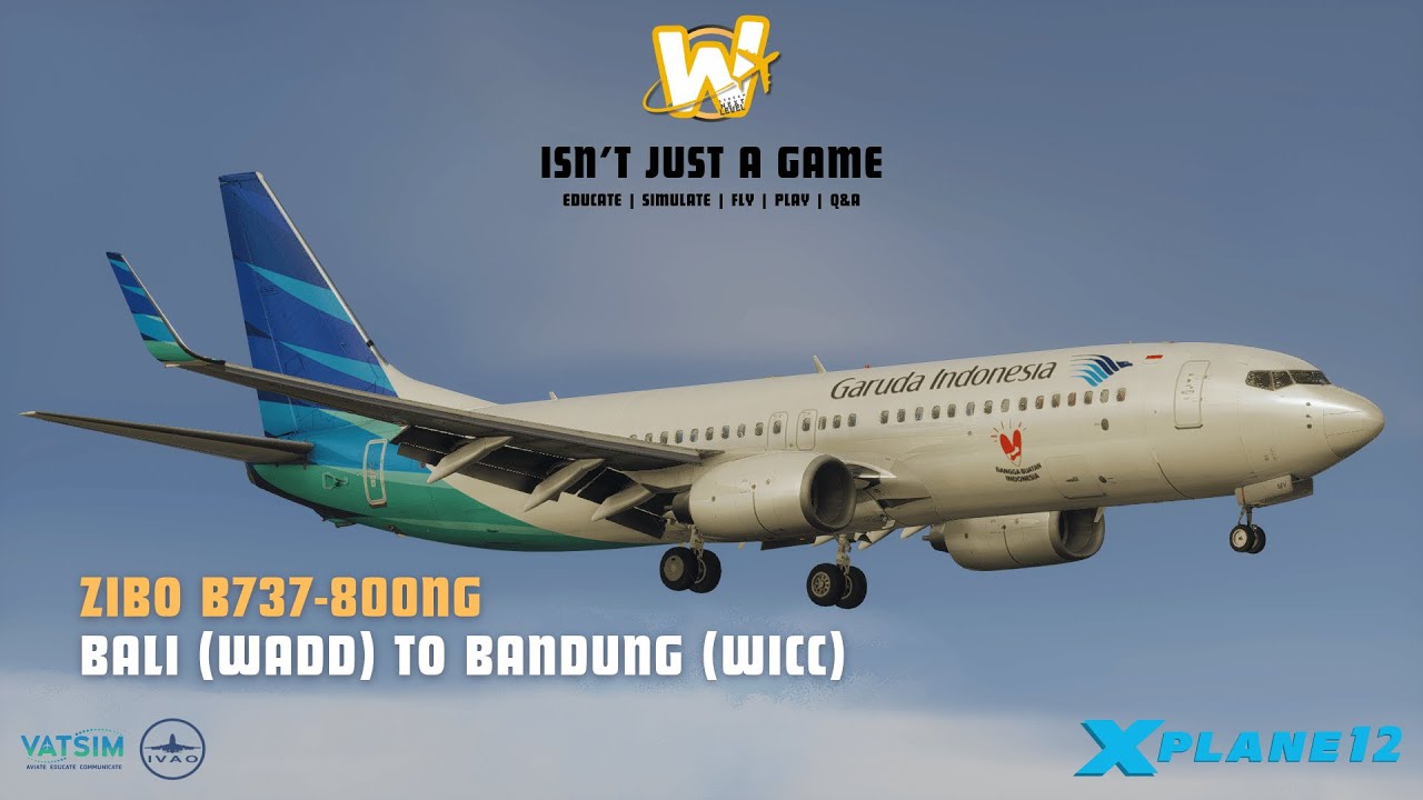 Flight Simulator Indonesia | X-Plane 12.1.4 public beta | Bali to ...