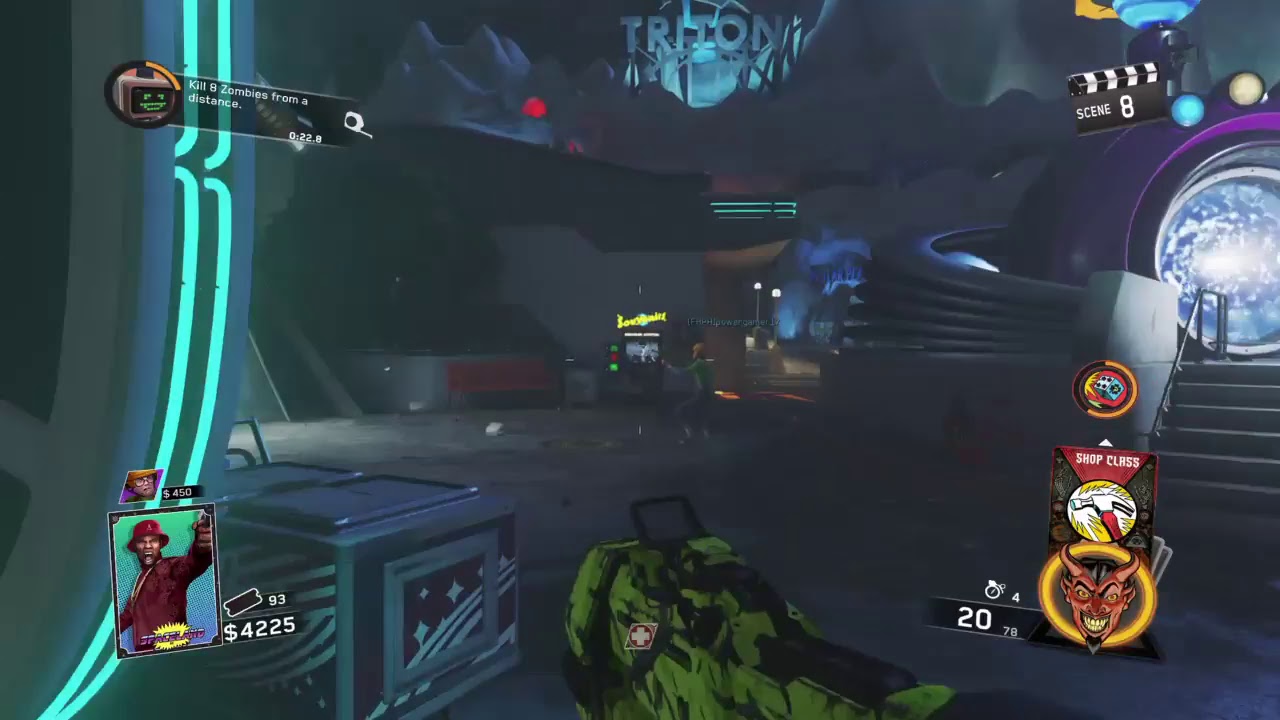 CoD IW Zombies Spaceland - YouTube