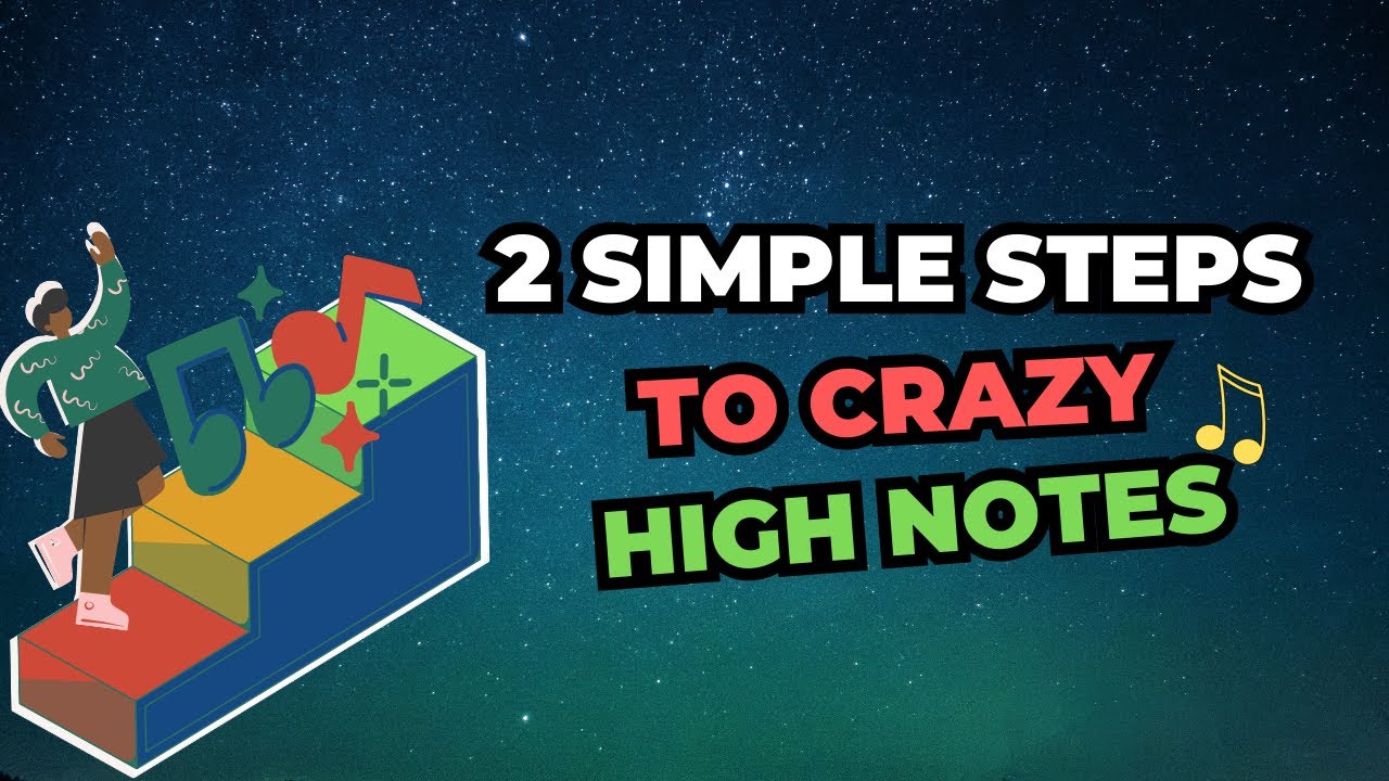 2 simple steps to CRAZY high mixed notes (THINNING THE VOICE)| Singing ...