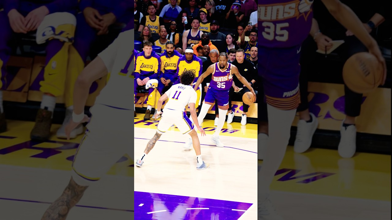 KD shield and change of pace cross 🤯🔥 #kevindurant #basketball - YouTube