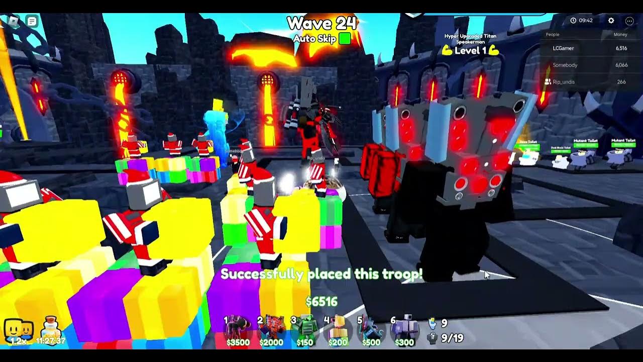 Toilet Tower Defence mog man. - YouTube