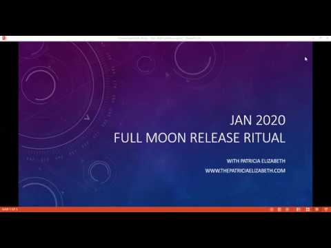 January 2020 Wolf Full Moon Release Ritual - YouTube