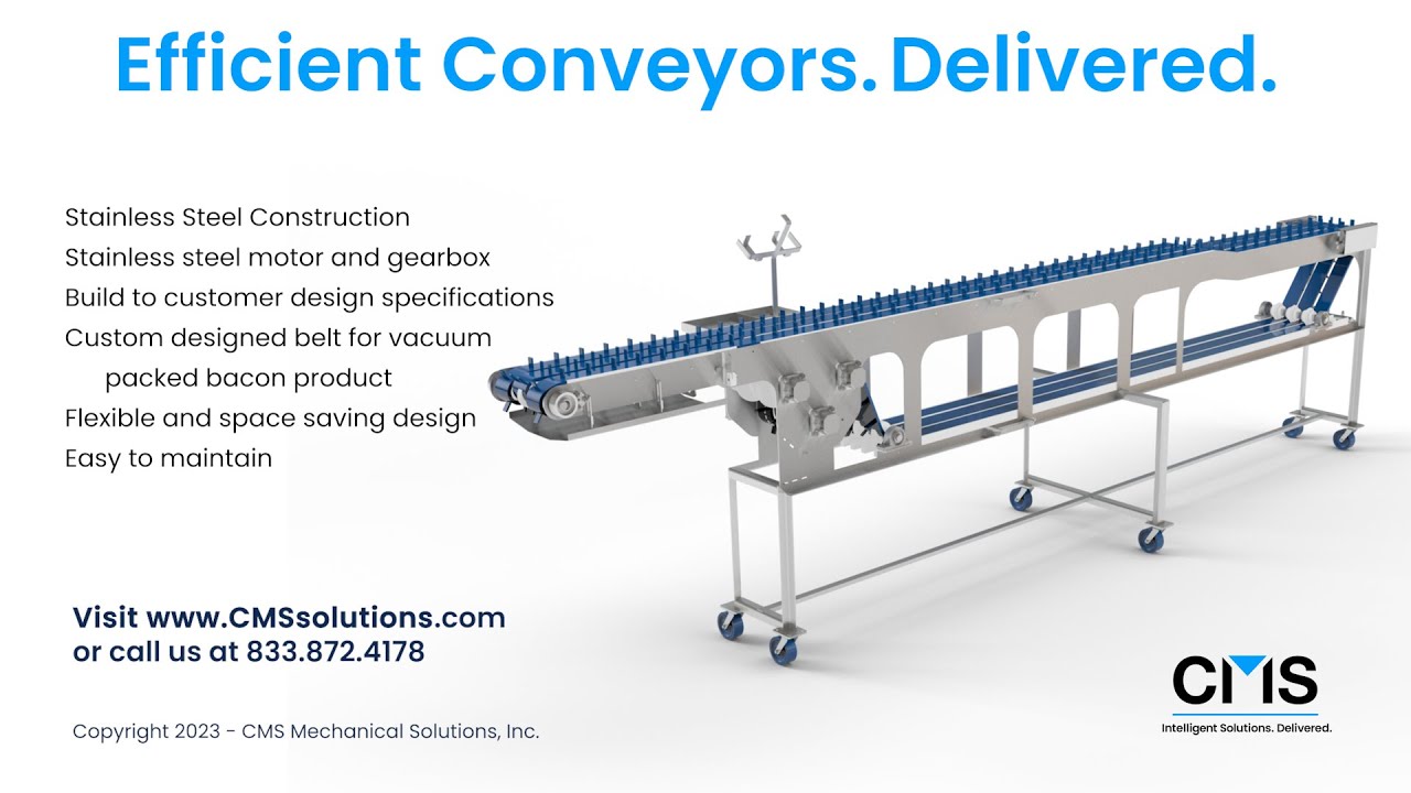 CMS Bacon Conveyor - YouTube