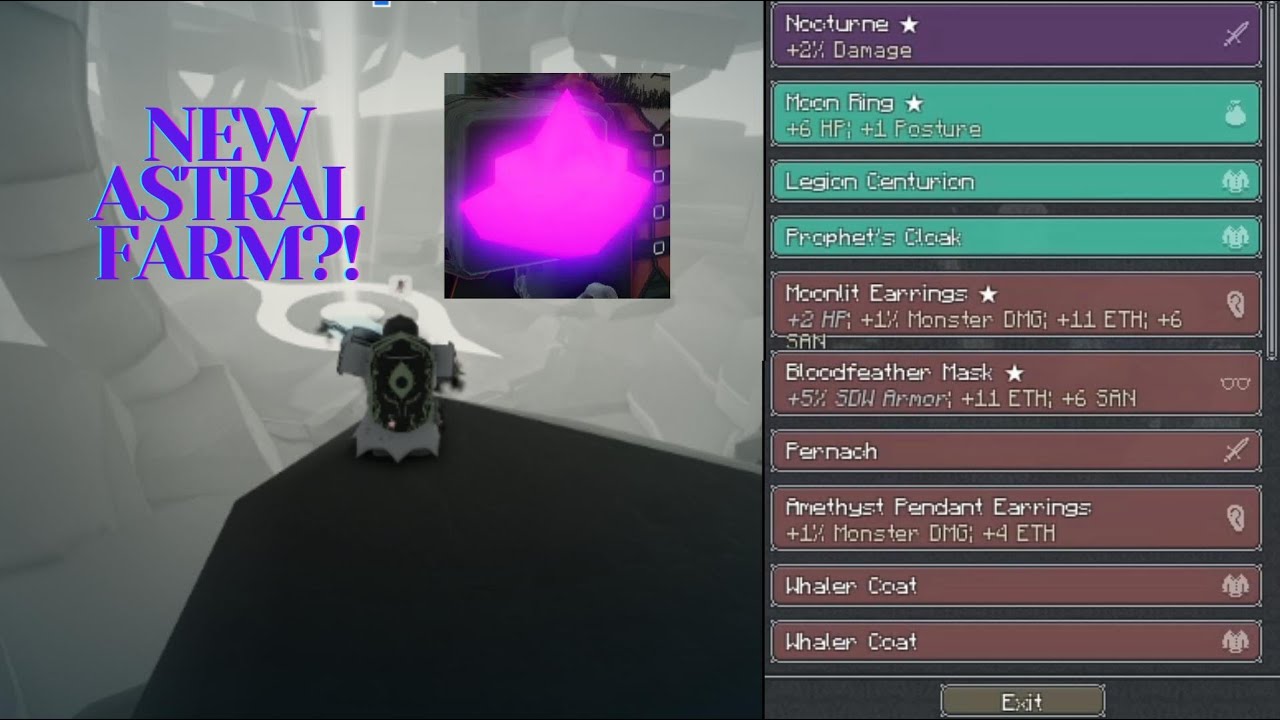HOW TO GET TO THE NEW ASTRAL FARM + NEW LEGENDARY WEAPON - YouTube