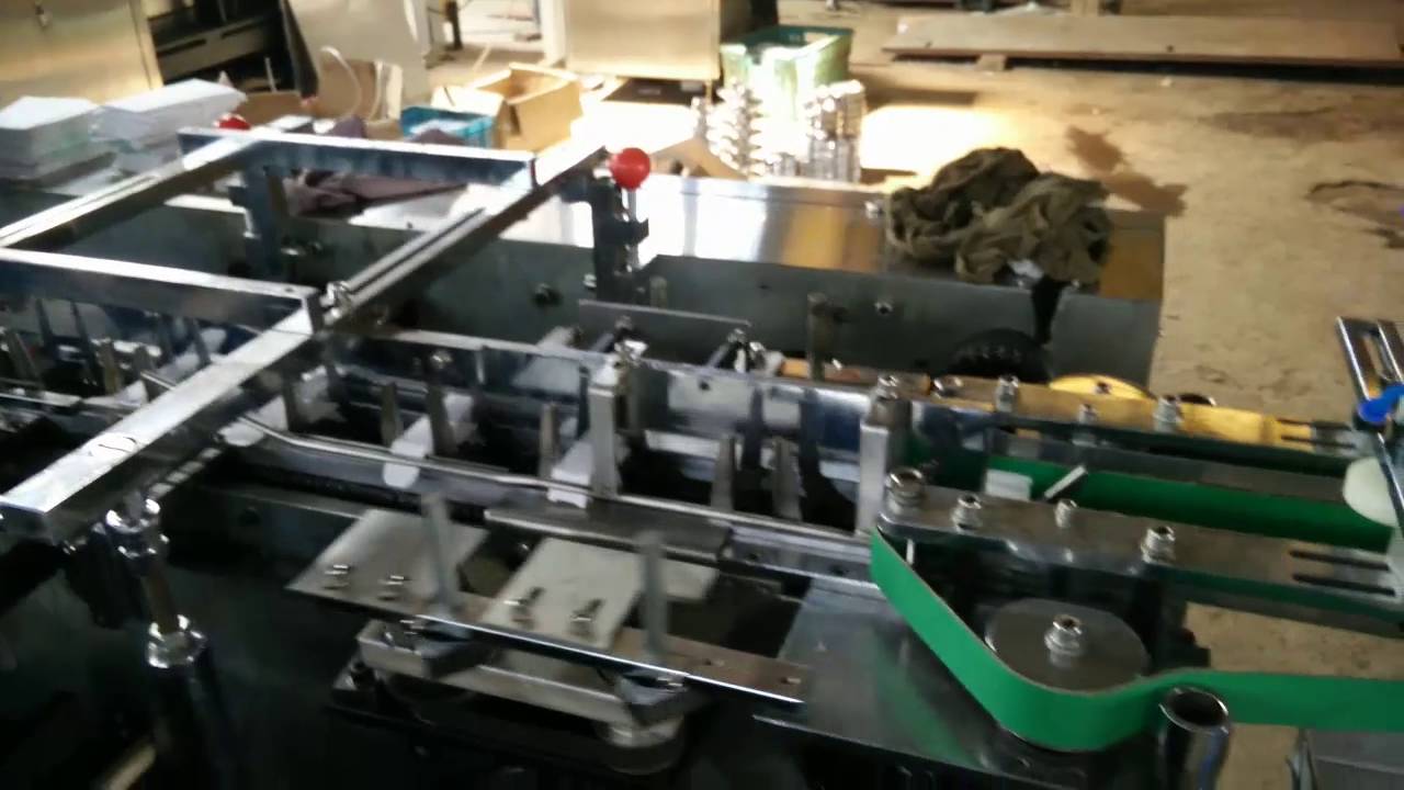 vial box packing machine with manual inserting system carton packer ...