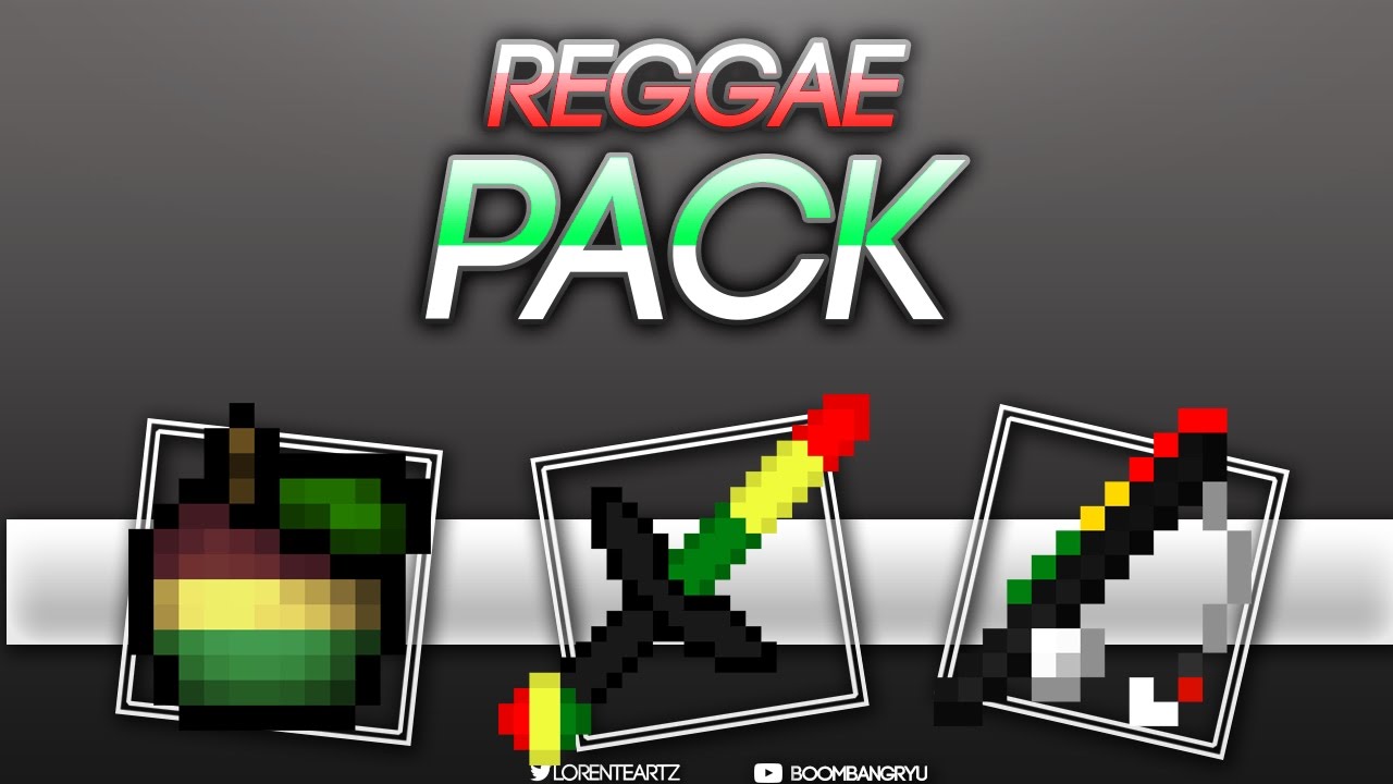 MINECRAFT PVP TEXTURE PACK - REGGAE PACK - UHC/KOHI - YouTube