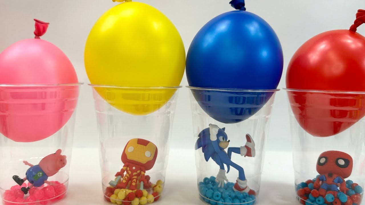 Oddly satisfying| How to make Peppa pig iron Man Sonic and Spider-Man ...