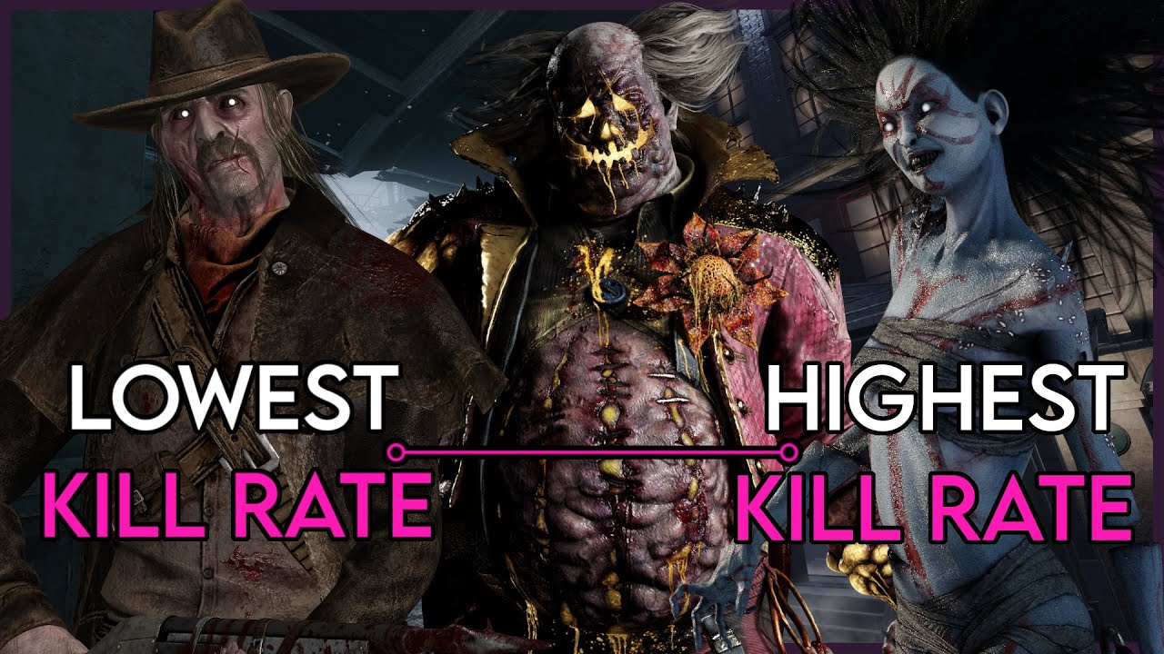Ranking ALL Killers by KILL RATE (6.3 Update) | Dead by Daylight 2022 ...