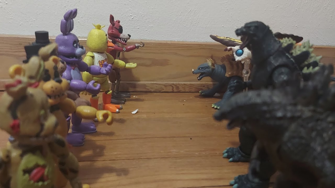 Godzilla and his Friends: part 35 "Godzilla staying Five Nights at ...