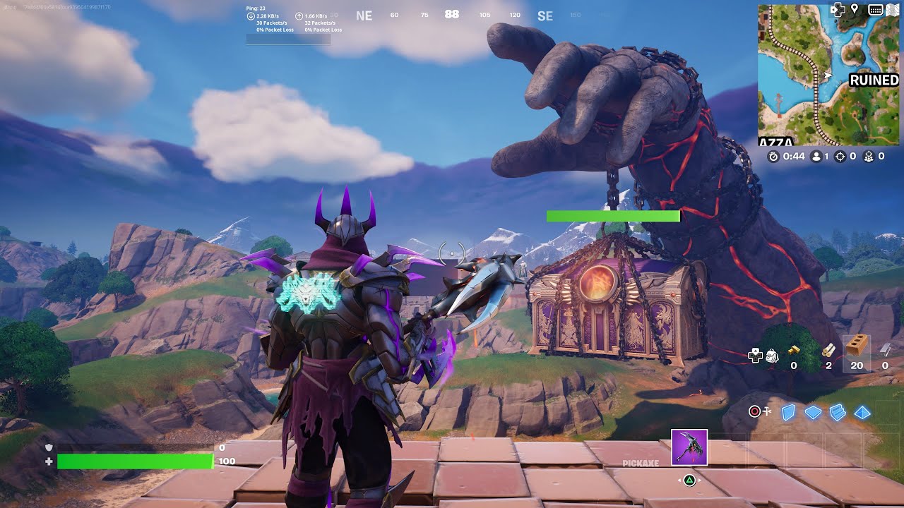 FORTNITE TITAN HAND LIVE EVENT - YouTube