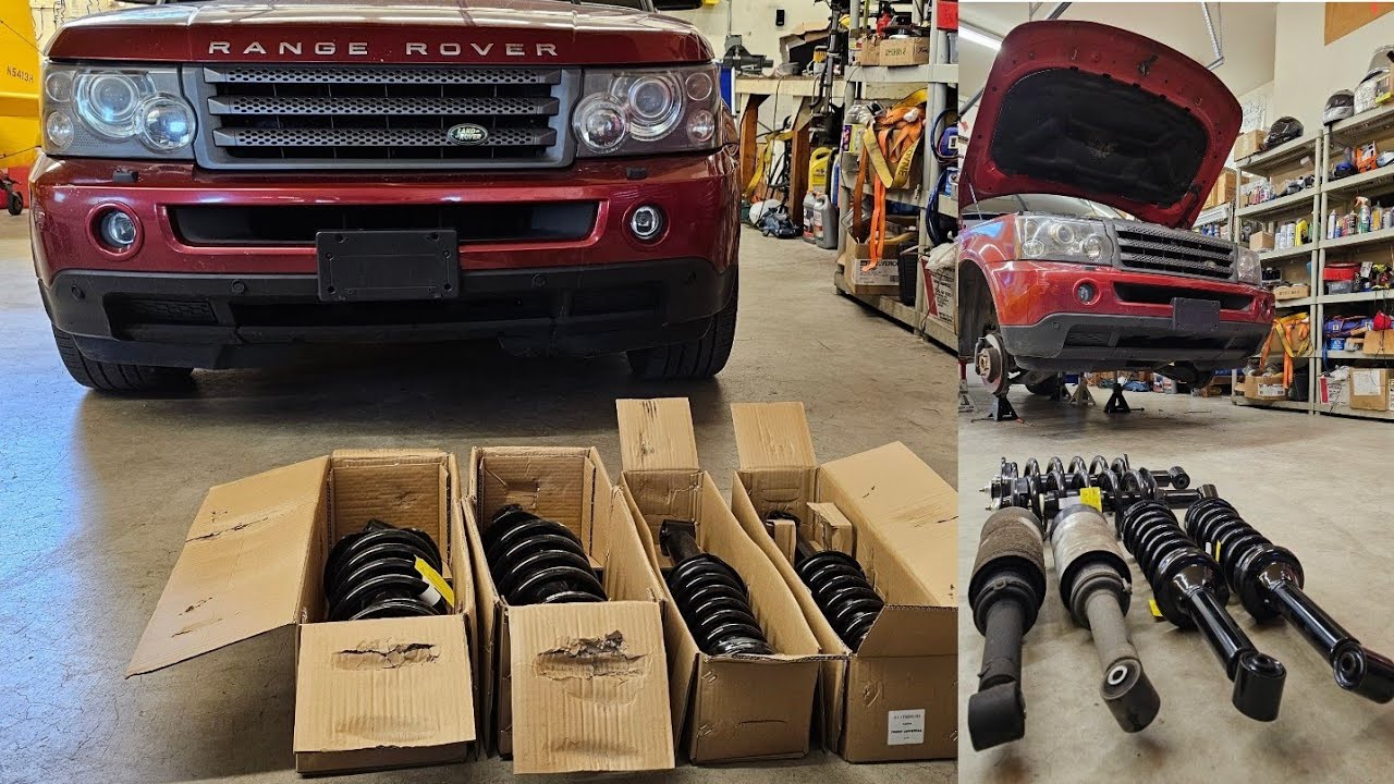 Range Rover Sport Cheap Coil Conversion (Suncore Air To Coil Spring Kit ...