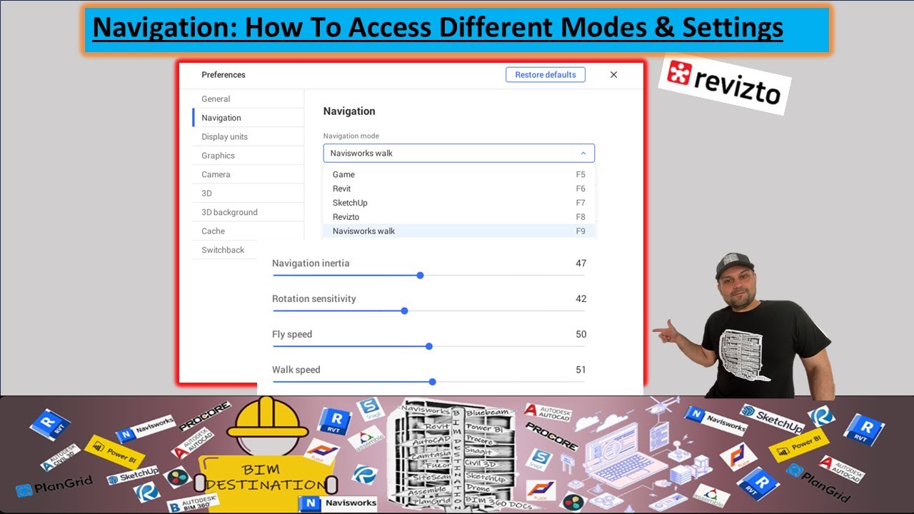 Revizto Tutorials | Navigation Fully Explained! | Revit, Navisworks ...